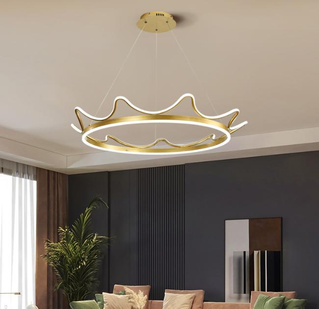 LED Modern Crown Design Pendant Light — DWHOME