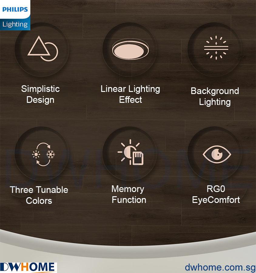 Philips LED CL875 Ceiling Light Tunable Light Simple Design Modern – DWHOME